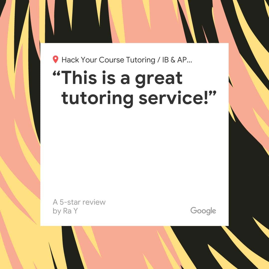Hack Your Course AP and IB Tutoring Service